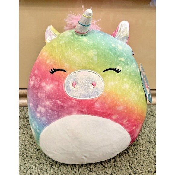 Squishmallows | Toys | New Squishmallows Prim The Rainbow Unicorn 2 In Rare Pride | Poshmark